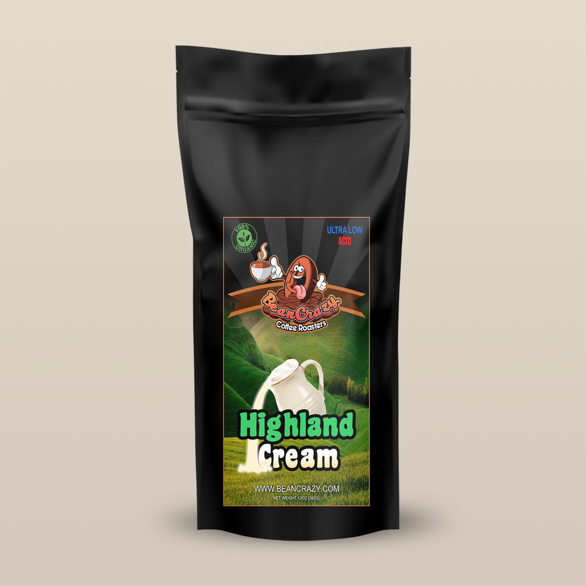 Highland Cream Coffee - Smooth, Creamy, Luxurious Blend